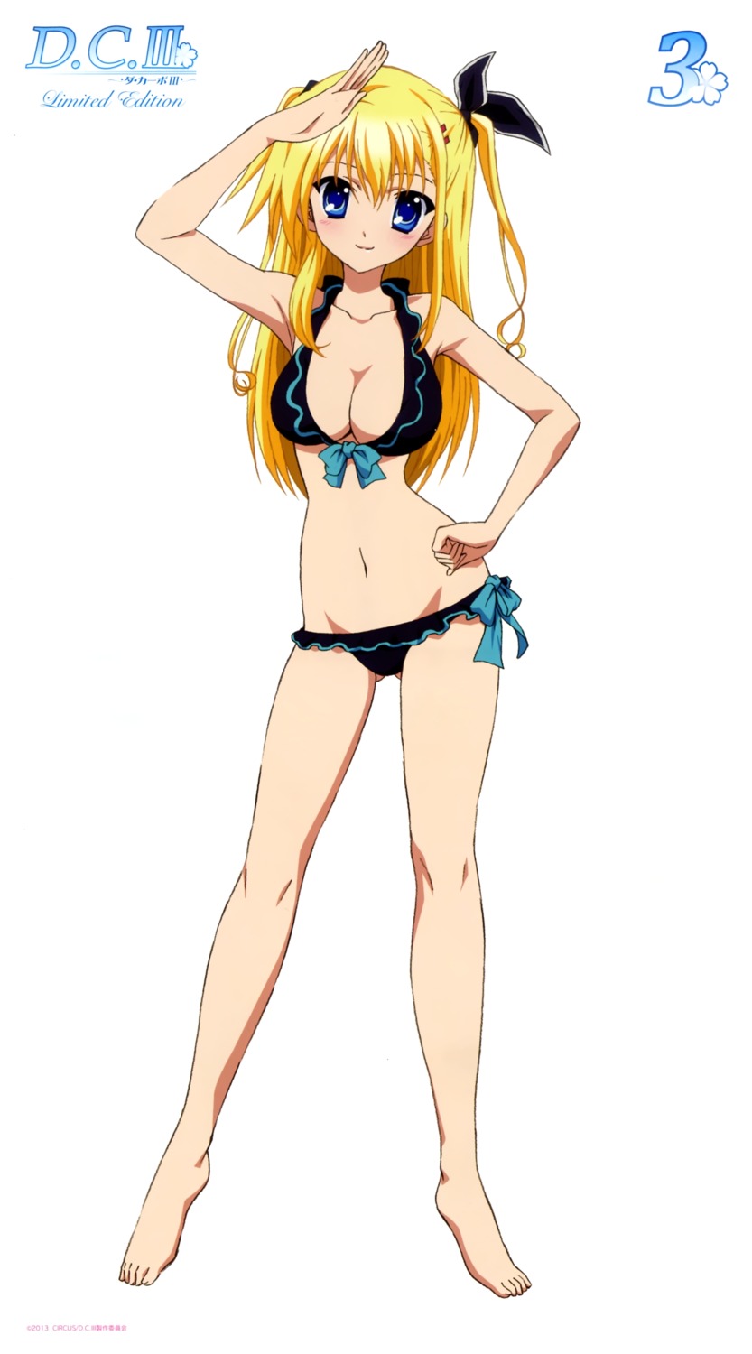 nishio kimihiro da capo (series) da capo iii morizono ricca bikini cleavage swimsuits | #273663 ...